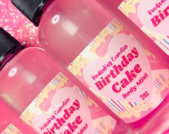 Birthday Cake Body Mist - Etsy