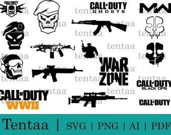 Call of Duty Svg | Etsy