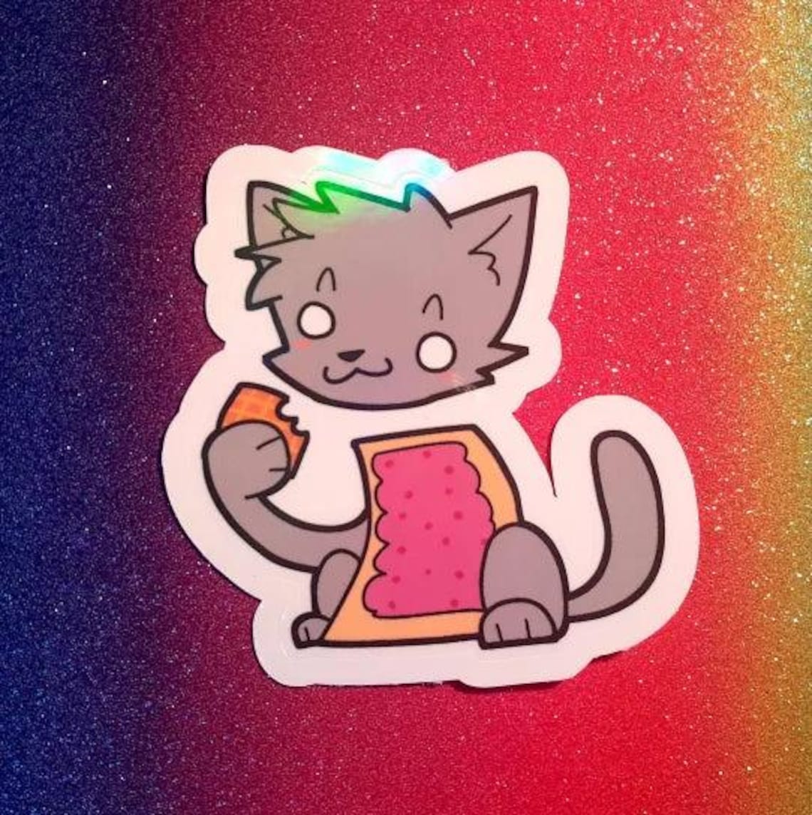 Nyan Cat and Tac Nayn Stickers - Etsy