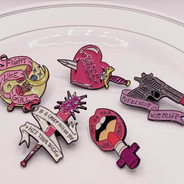 Feminist Enamel Pin - Etsy
