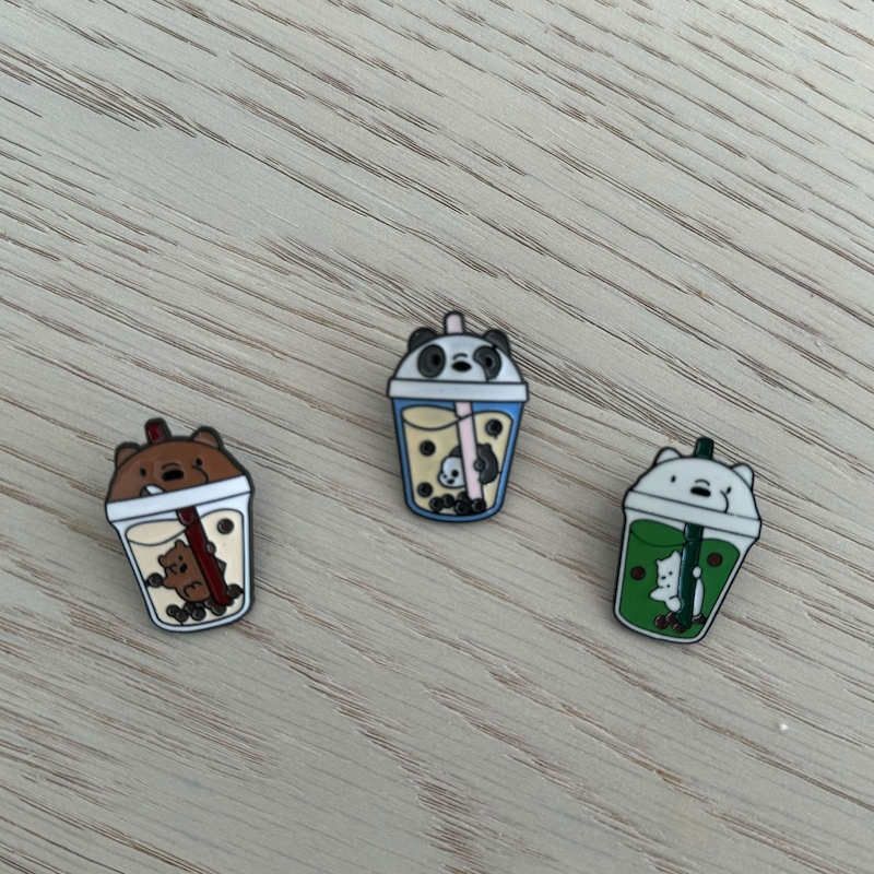 Bubble Tea Enamel Pin - Etsy