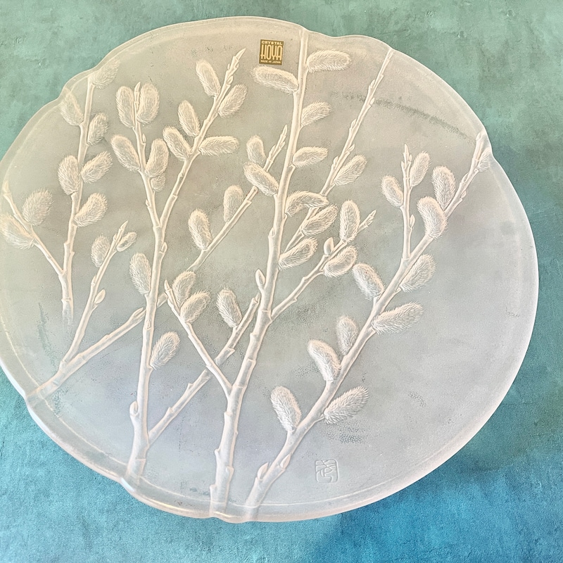 Crystal Glass Plate - Etsy