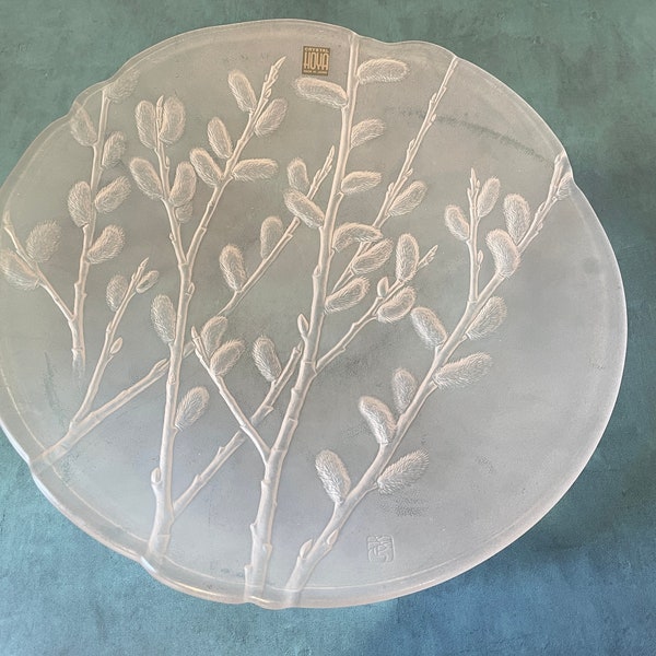 Crystal Glass Plate - Etsy