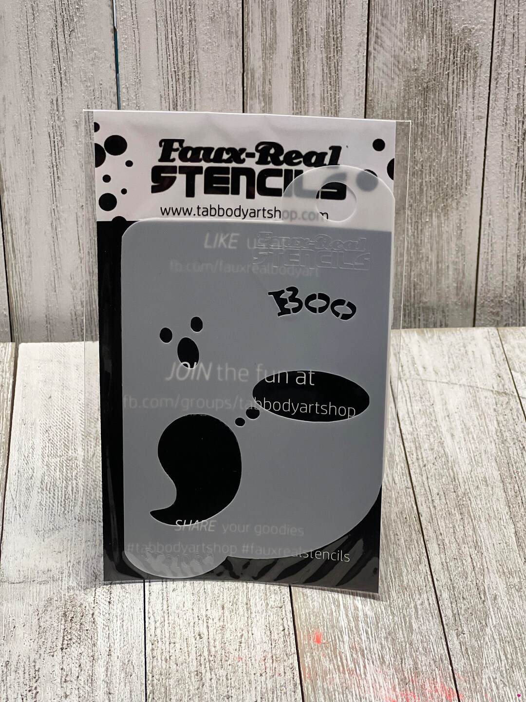 Face Painting Stencil Boo Ghost - Etsy