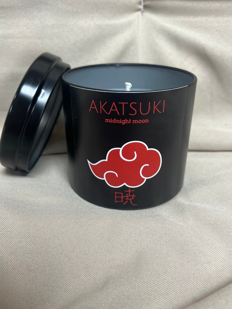 NEW VER Akatsuki Inspired Candle - Etsy