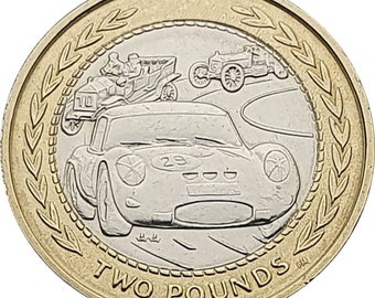 Anniversary of the Golden Guinea 2013 2 Pound Coin - Etsy UK