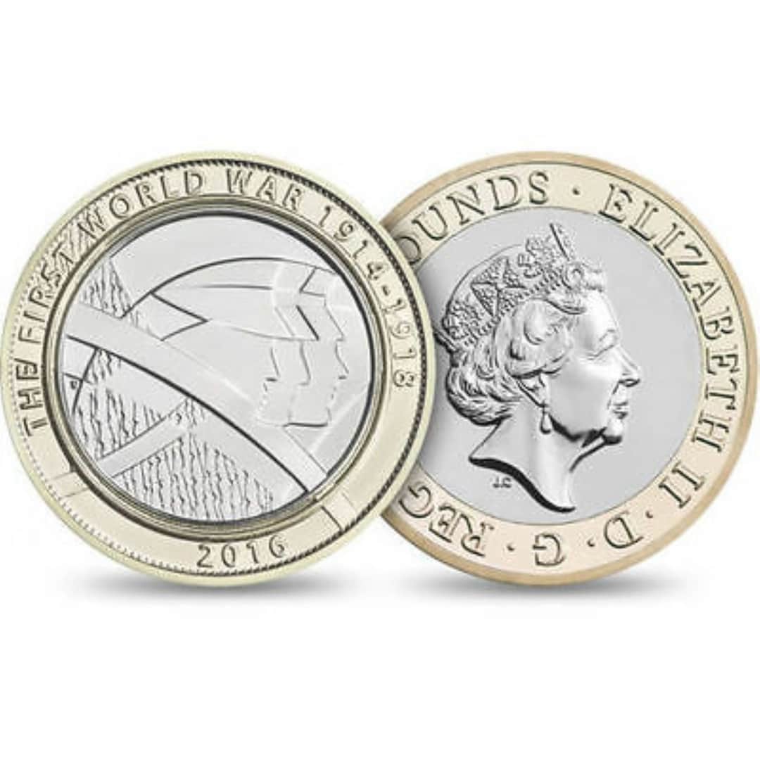 The First World War 1914-1918 2016 2 Pound Coin - Etsy UK