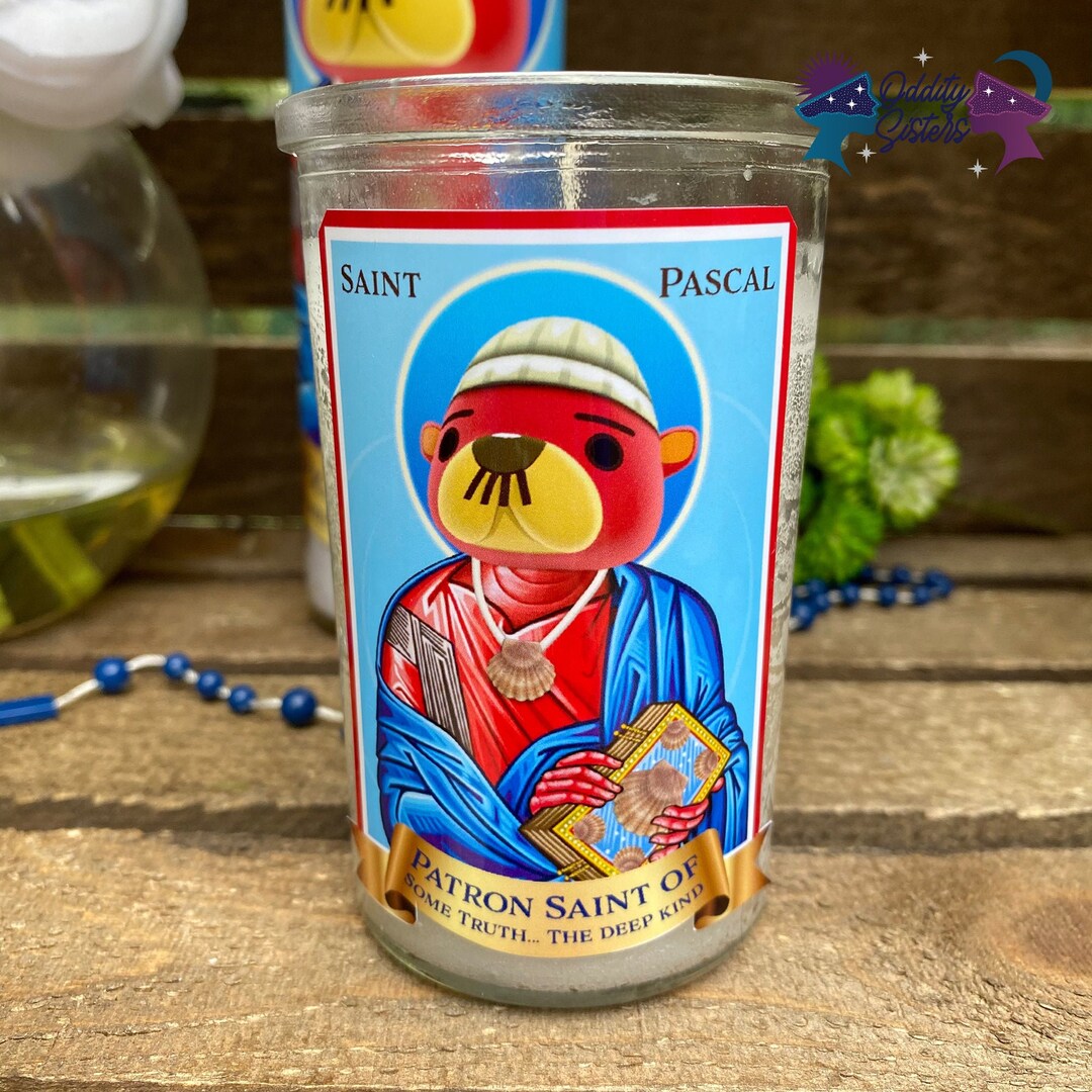 Mini Pascal ACNH Funny Prayer Candle / Saint Pascal Prayer Candle ...