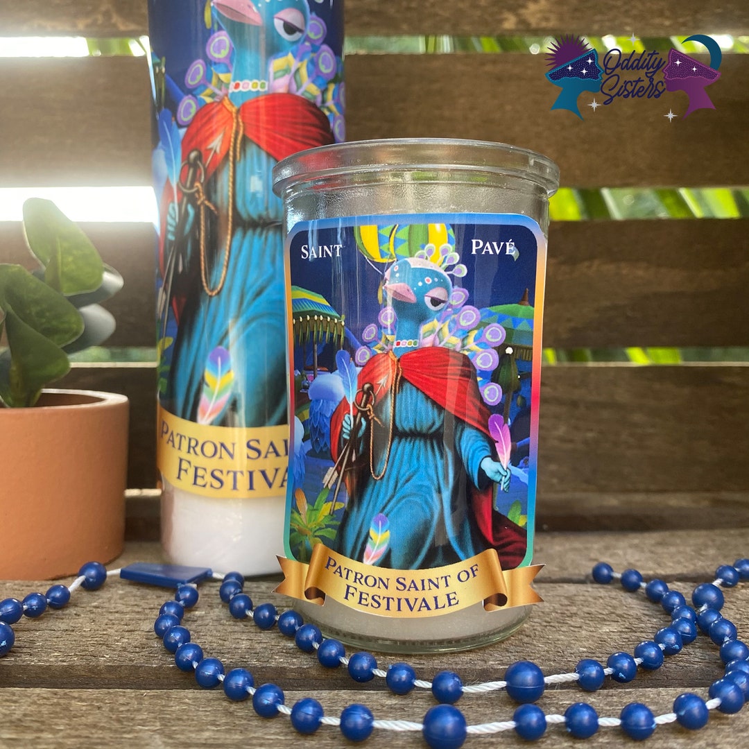 Mini Pavé ACNH Funny Prayer Candle / Saint Pavé Prayer Candle / Mini ...