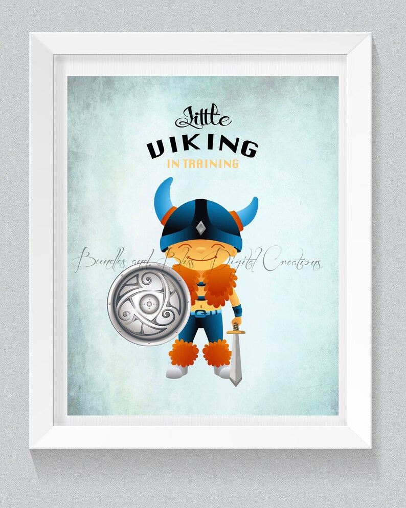 Boy,baby Nursery, Digital Art,digital, Viking Baby, Viking Baby ...