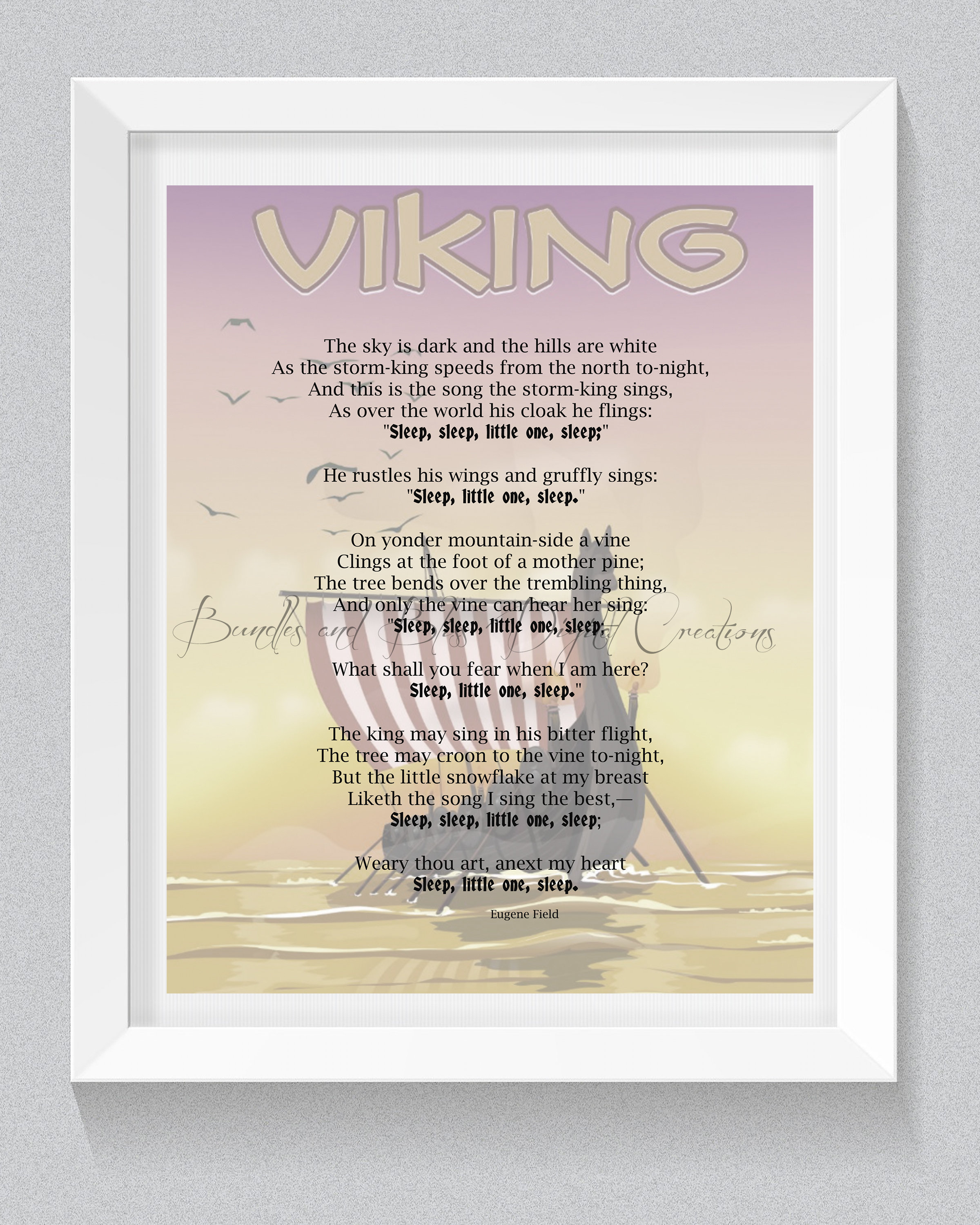 Viking Baby Blessing Thor Odin Mjolnir Frigg Baby Shower - Etsy