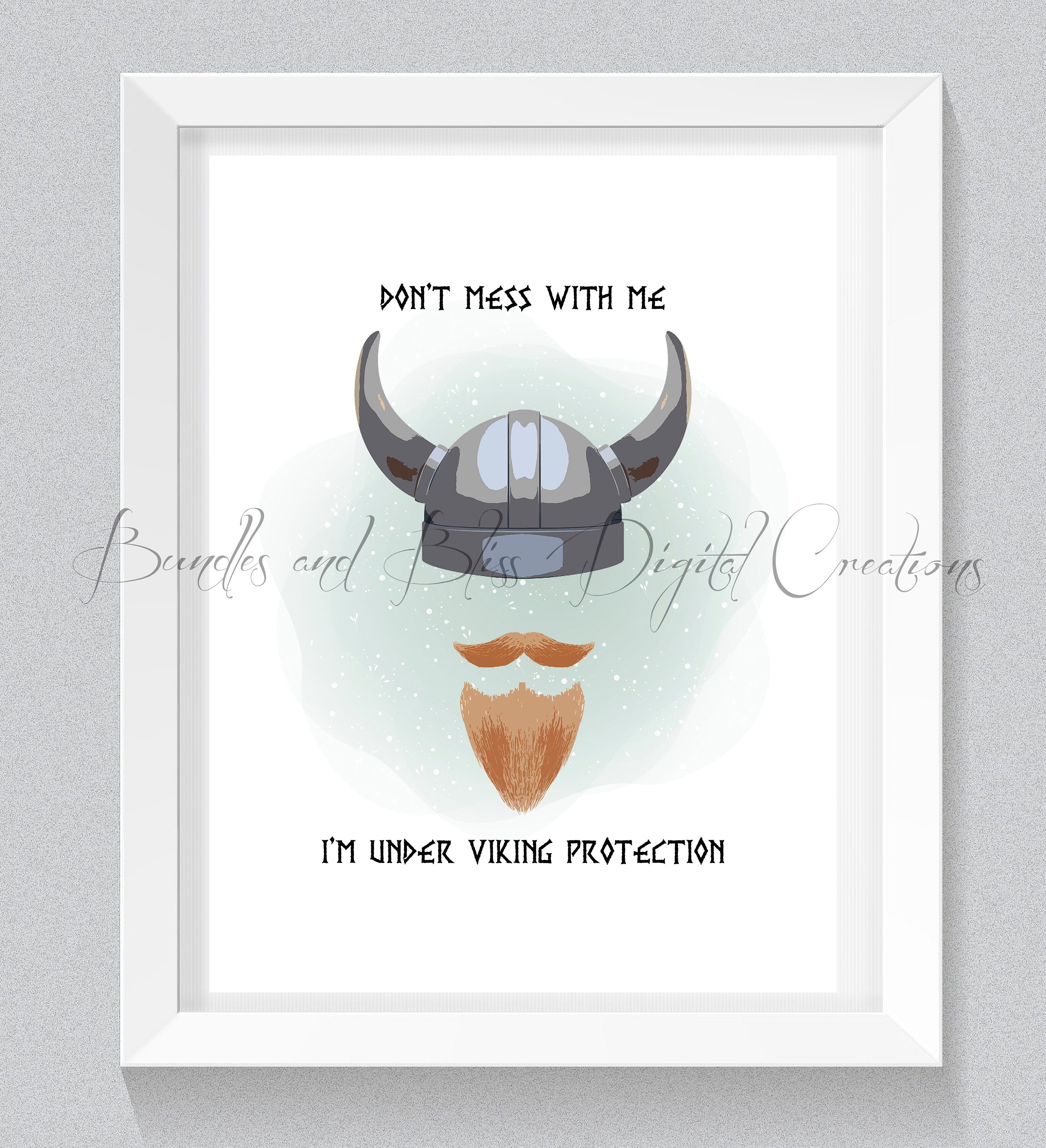 Viking Inspired Nursery Art,shield Maiden,baby Nursery,digital Art ...