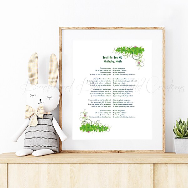 Irish Baby Blessing - Etsy