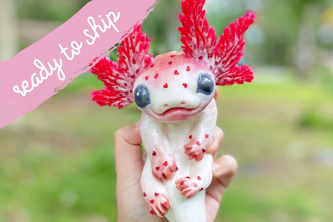 Ready to Ship Fantasy Axolotl Squishy Squishy Animal Puppy - Etsy