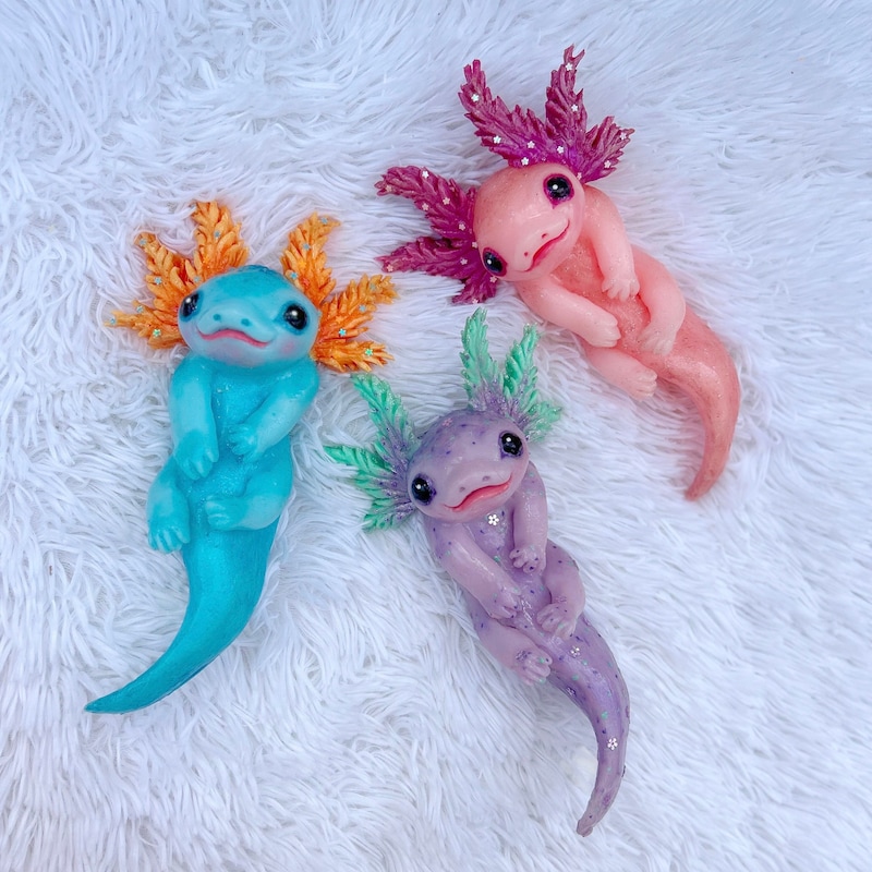 Axolotl Slime - Etsy