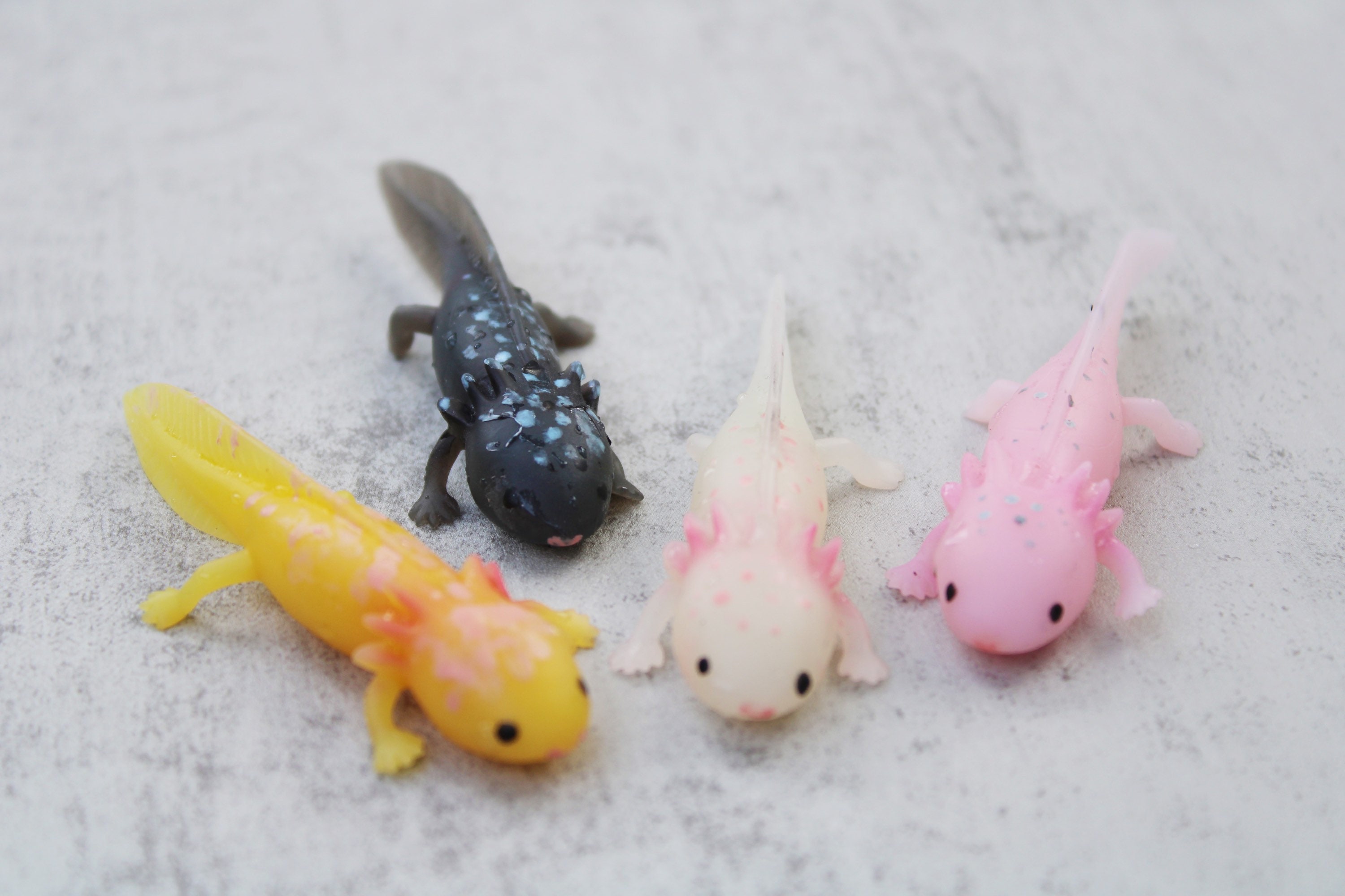 Mini Axolotl Baby Axolotl Squishy Stress Toy Albino - Etsy UK