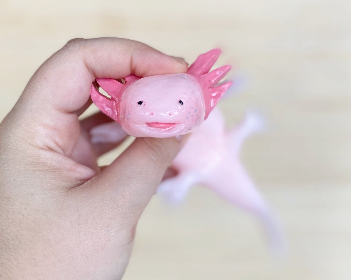 Pink Axolotl Axolotl Silicone Axolotl Squishy Stress Toy - Etsy UK