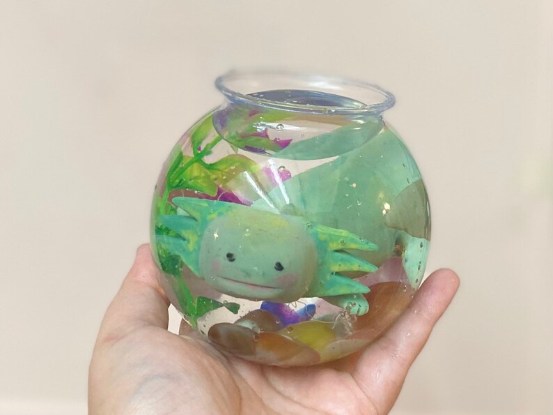 Wild Green Axolotl Axolotl Squishy Axolotl Squishy Animal - Etsy