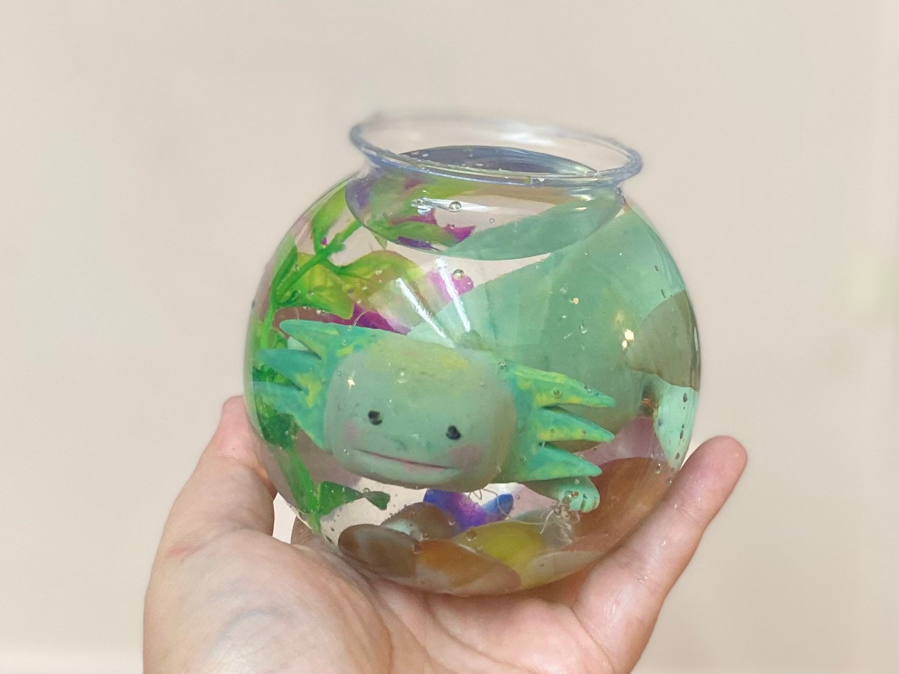 Wild Green Axolotl Axolotl Squishy Axolotl Squishy Animal - Etsy