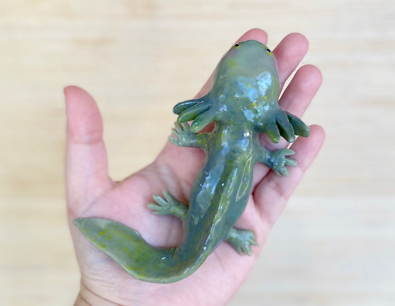 Wild Green Axolotl Axolotl Squishy Axolotl Squishy Animal - Etsy