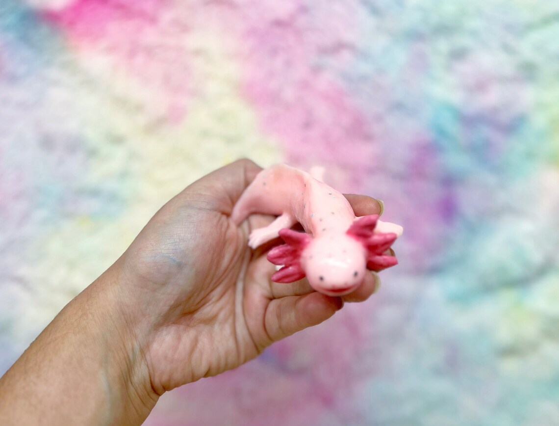 Ready to Ship, Axolotl, Silicone Axolotl, Mud Puppy, Water Puppy, Full ...