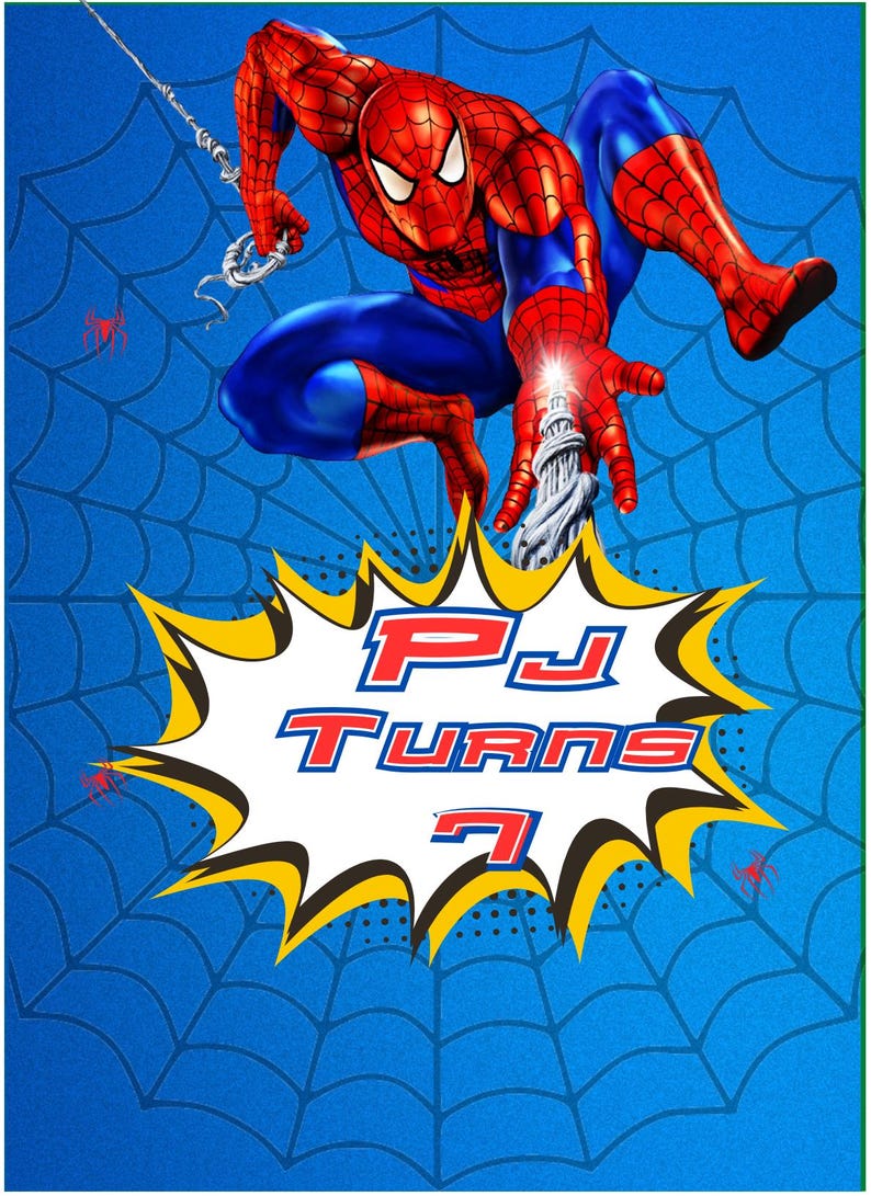 Spider Hero Party Favor Bundle Printable| Chip Bag| Water Bottle ...