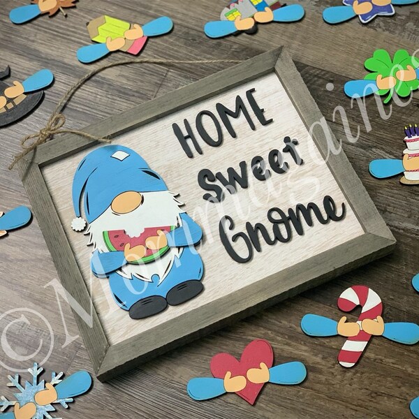 Gnome Sign - Etsy