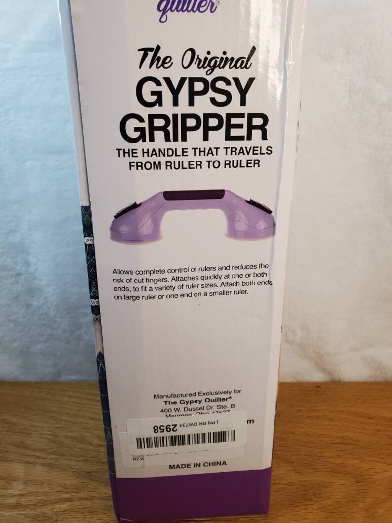 The Original Gypsy Gripper - Hold Quilt Ruler Firmly for Slip-free ...