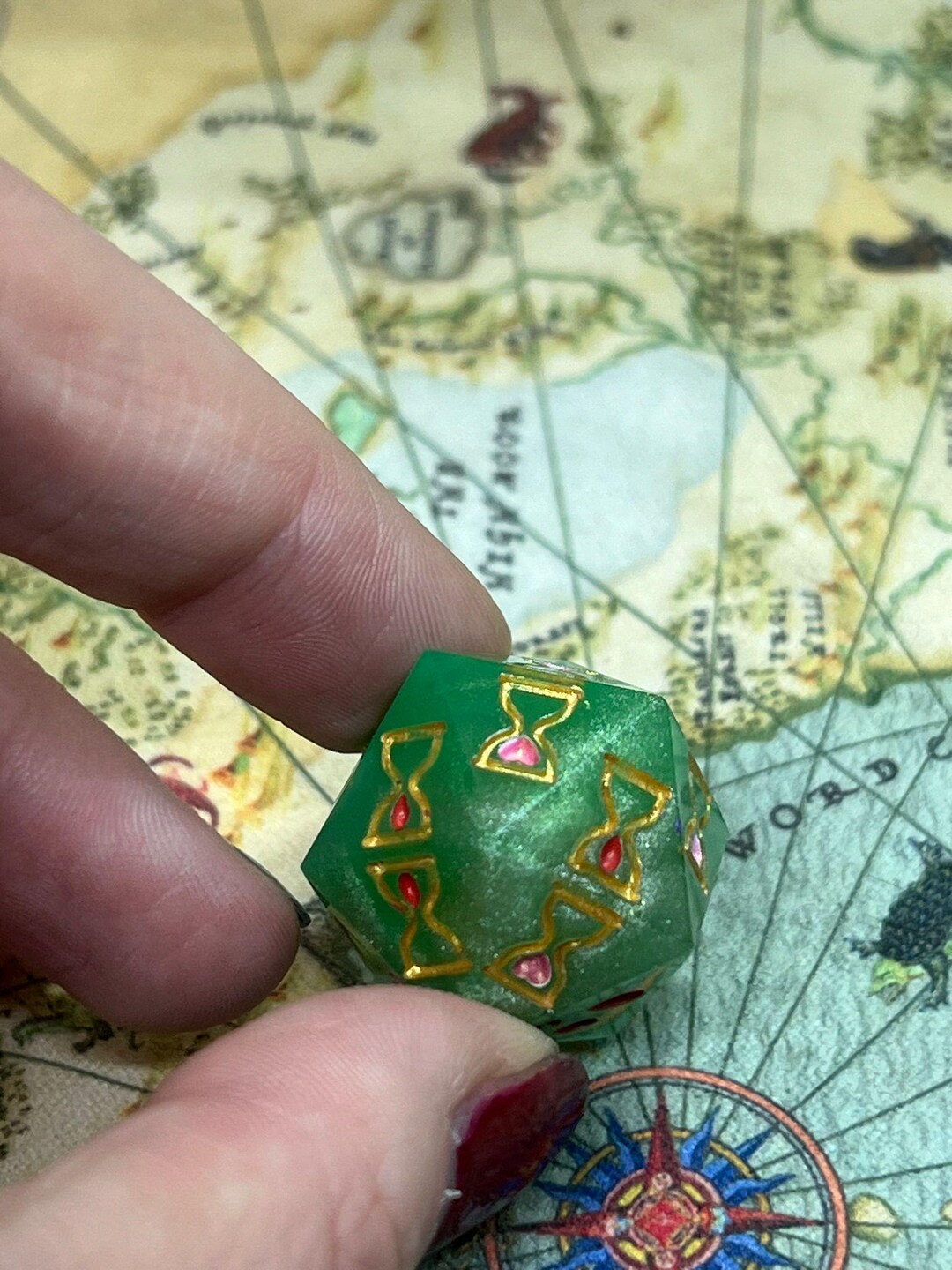 Gelatinous Cube D20 Death Save Dice Handmade Resin Dice - Etsy