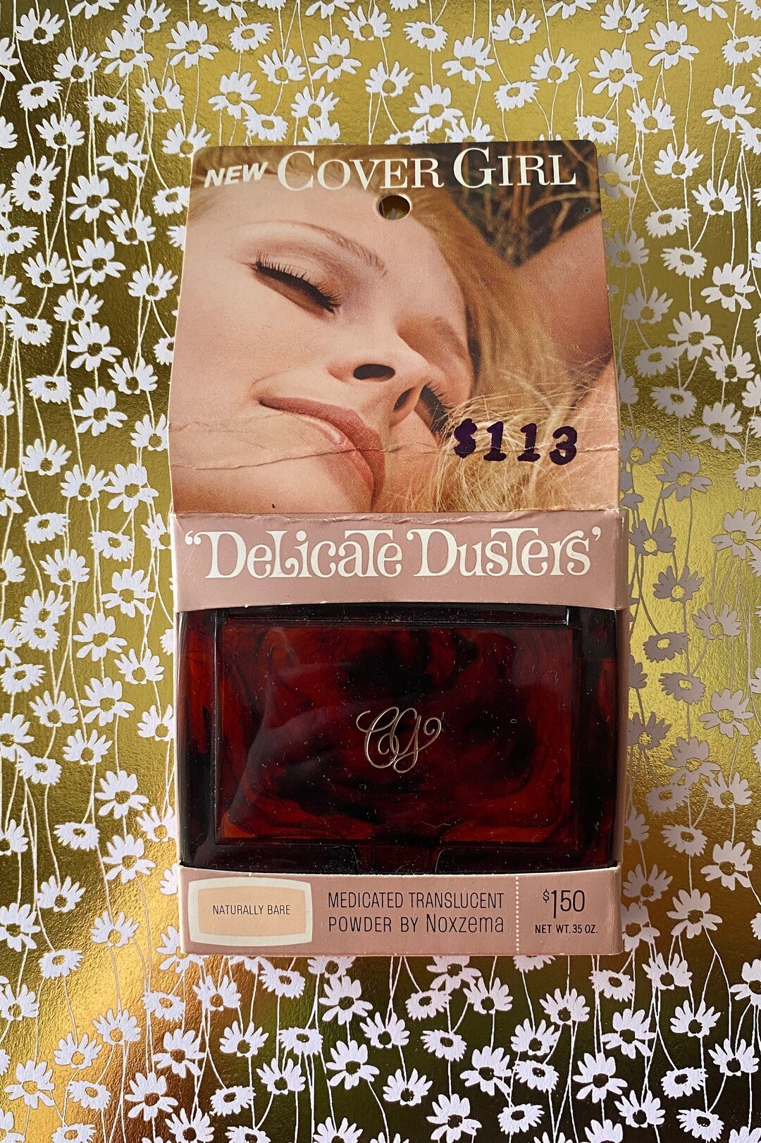 Vintage 1966 Covergirl Powder Compact Prop Beauty Accessory NOS Makeup ...