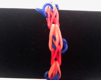 Rainbow Loom Rose Garden Custom Bracelet - Etsy