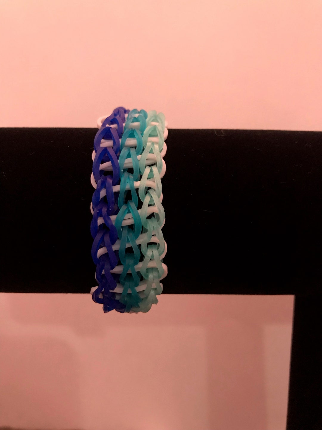 Rainbow Loom Triple Single Custom Bracelet - Etsy