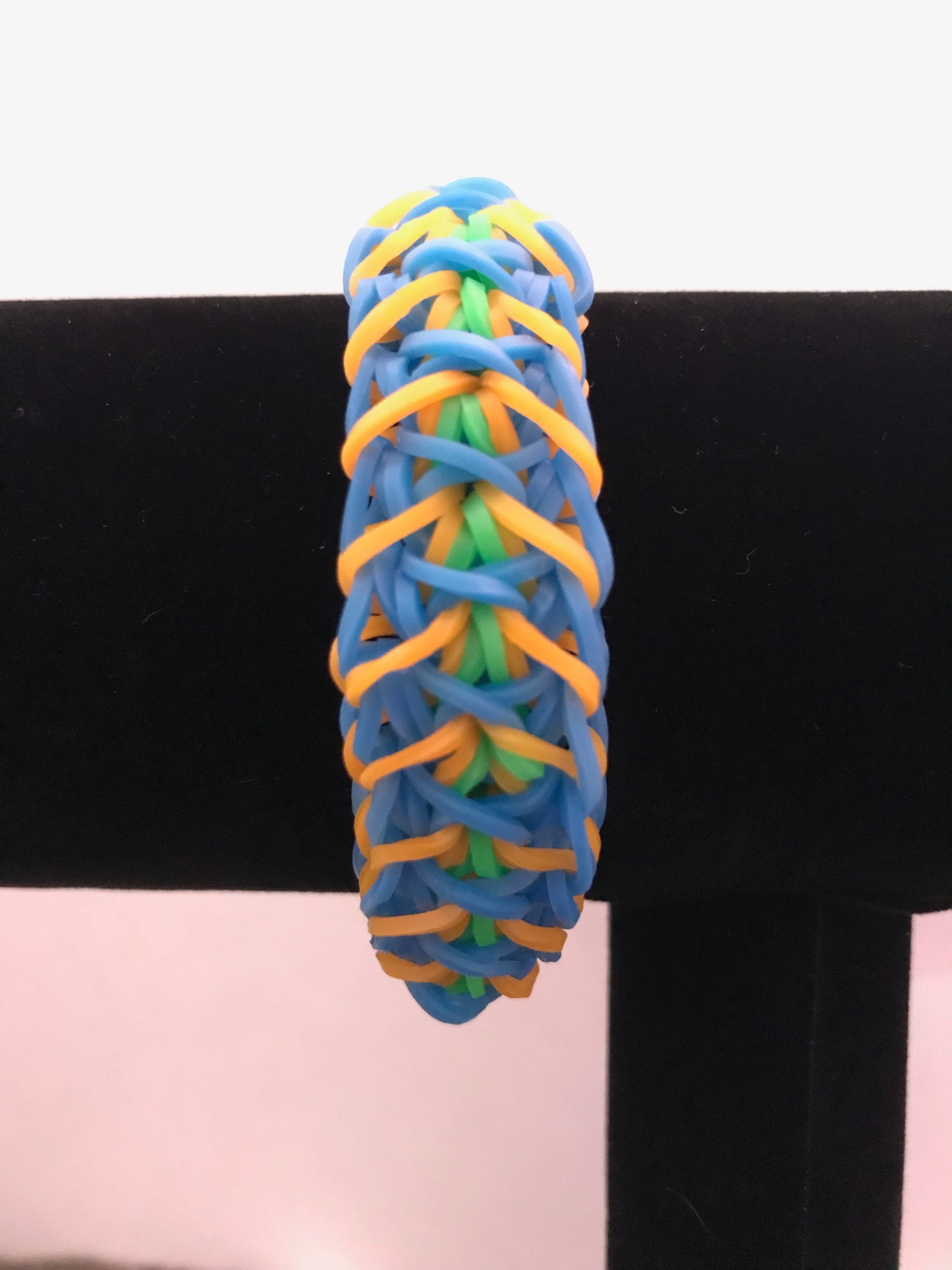 Rainbow Loom Bird of Paradise Custom Bracelet - Etsy