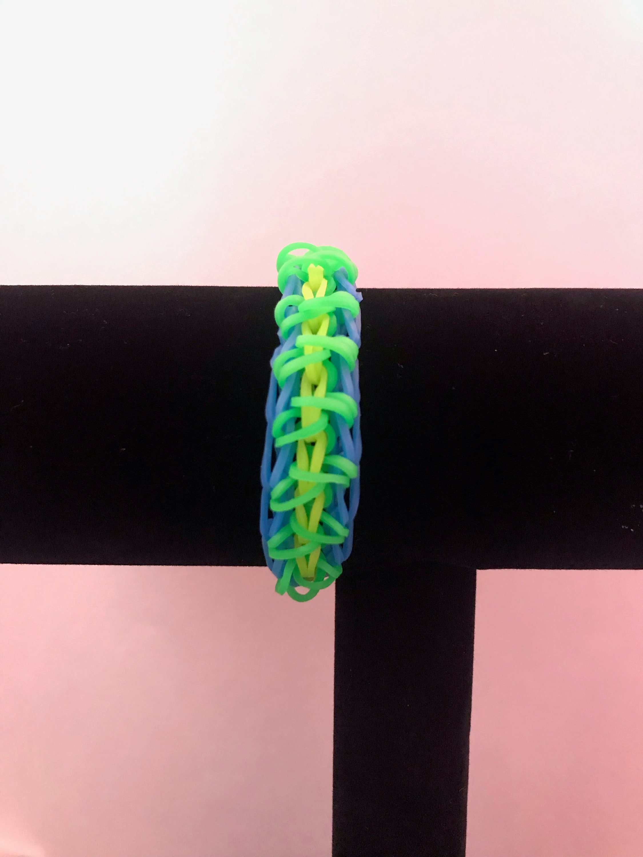 Double Rhombus Rainbow Loom Bracelets