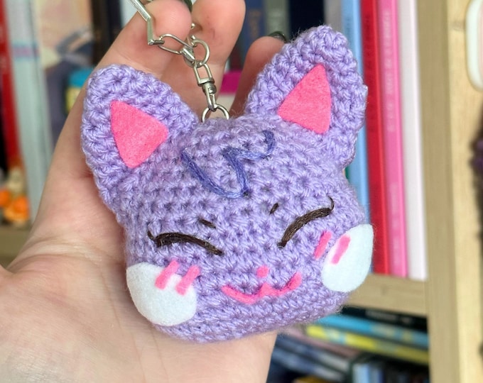 KPOP Ateez Aniteez Sandeoki Choi San Handmade Crochet Keychain Crochet ...