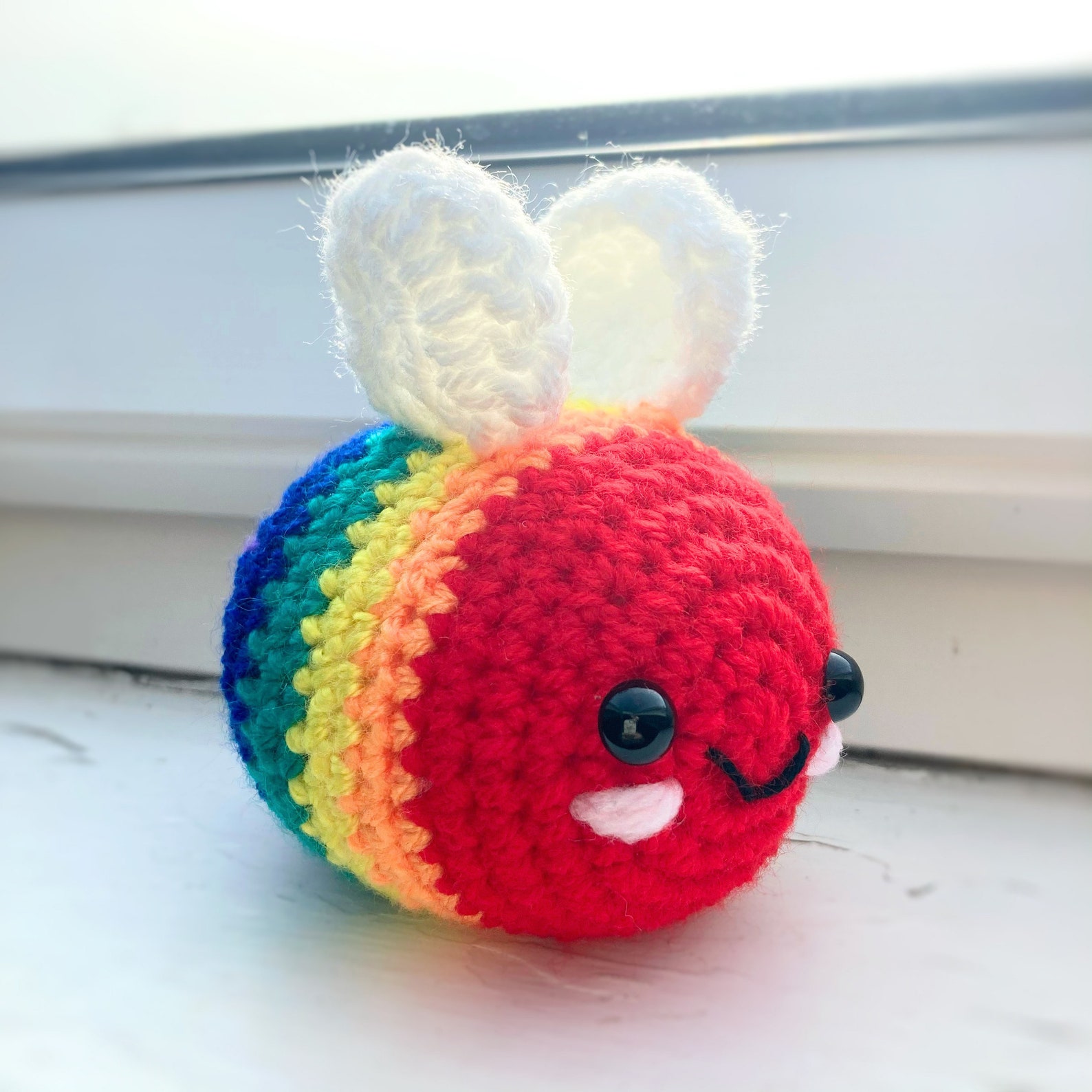 Gay Pride Crochet Bee | Etsy
