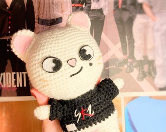 KPOP Stray Kids SKZOO Felix Bbokari Handmade Crochet Amigurumi Plush - Etsy