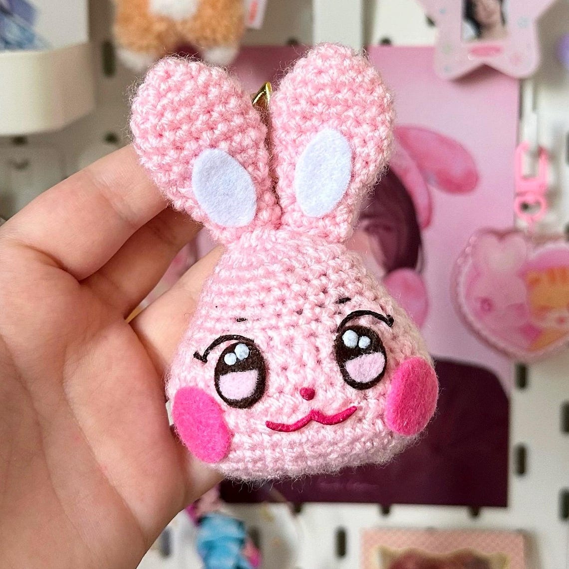 KPOP Ateez | Aniteez Ddeongbyeoli Seonghwa | Handmade Crochet Keychain ...