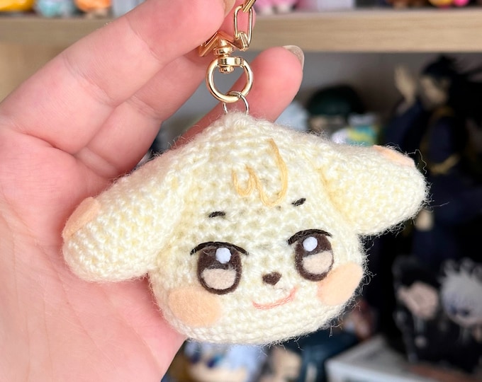 KPOP Ateez | Aniteez Tyudeongi Yunho | Handmade Crochet Keychain ...
