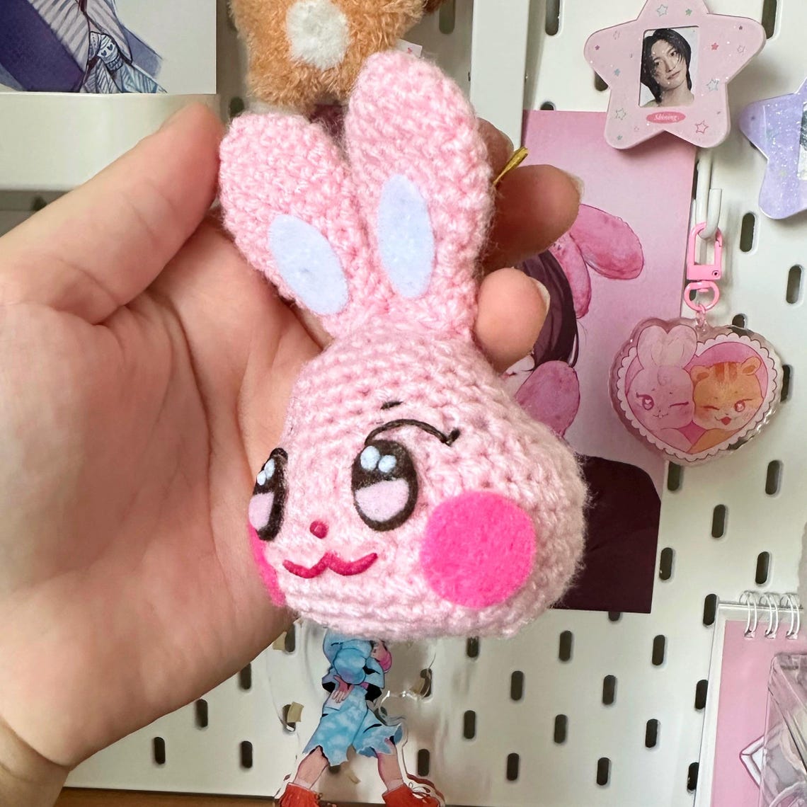 KPOP Ateez | Aniteez Ddeongbyeoli Seonghwa | Handmade Crochet Keychain ...