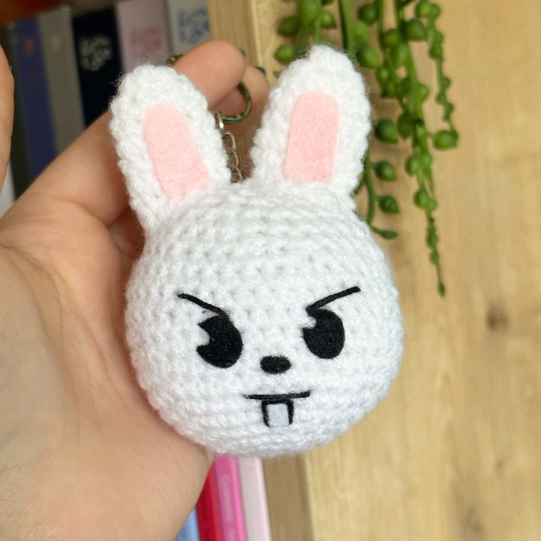 KPOP - Stray Kids SKZOO - Leebit Lee Know - Handmade Crochet Keyring ...