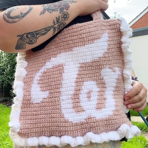 KPOP Twice Twice JYP Cute Handmade Crochet Tote Bag - Etsy