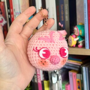 SKZOO Bbokari Felix Crochet Keychain: KPOP Stray Kids Valentine's Charm ...