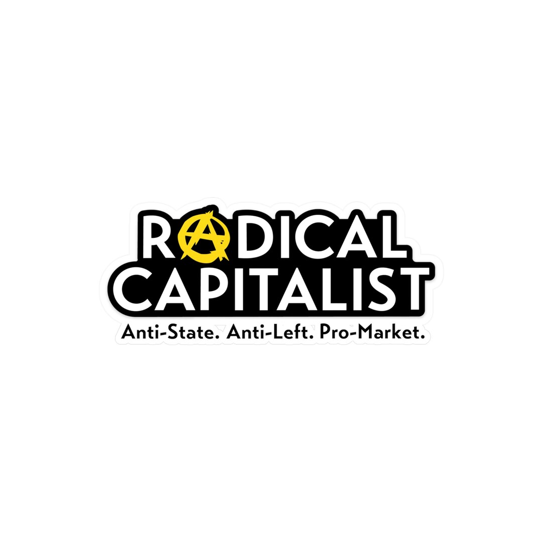 Radical Capitalist Kiss-cut Vinyl Decals - Etsy