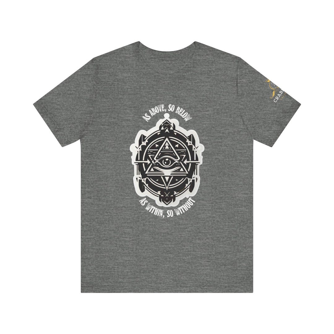 Occult Hermetic Unisex Tee, Dark Academia Esoteric Symbolism Shirt ...