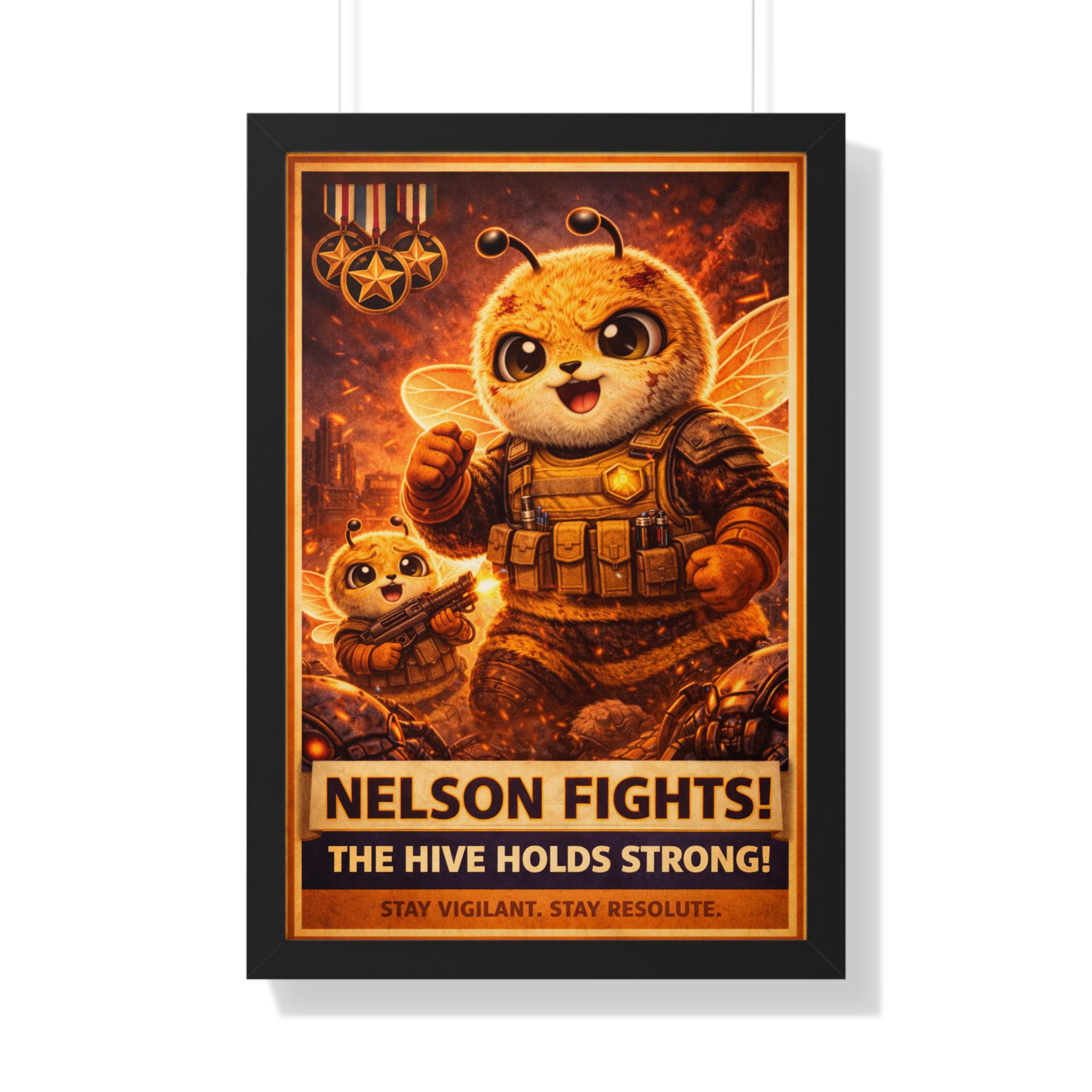 Nelson Propaganda Response Unit Poster | Framed Vertical CRM Command ...