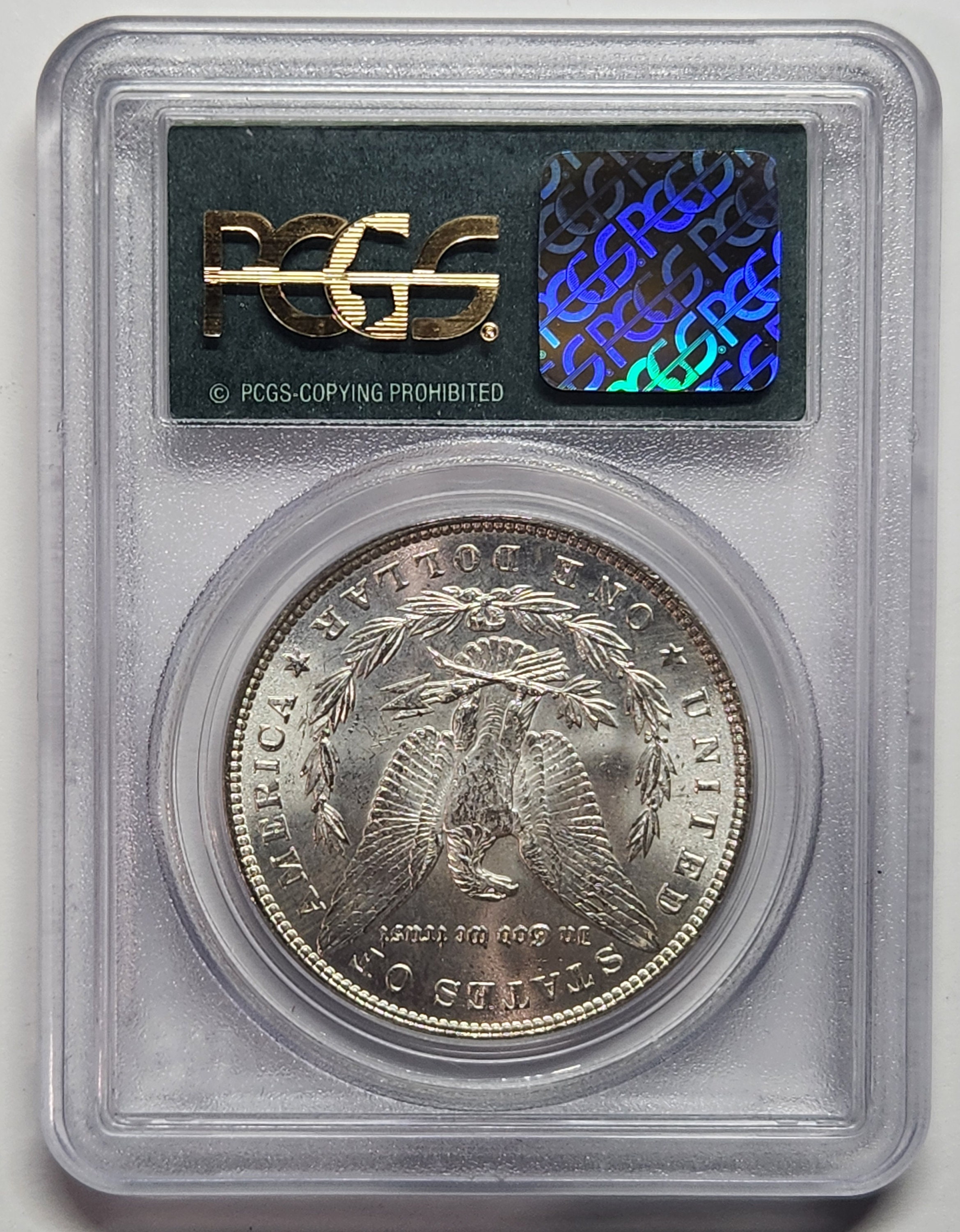 1885 P Morgan Silver Dollar MS64 Old Green Label PCGS - Etsy