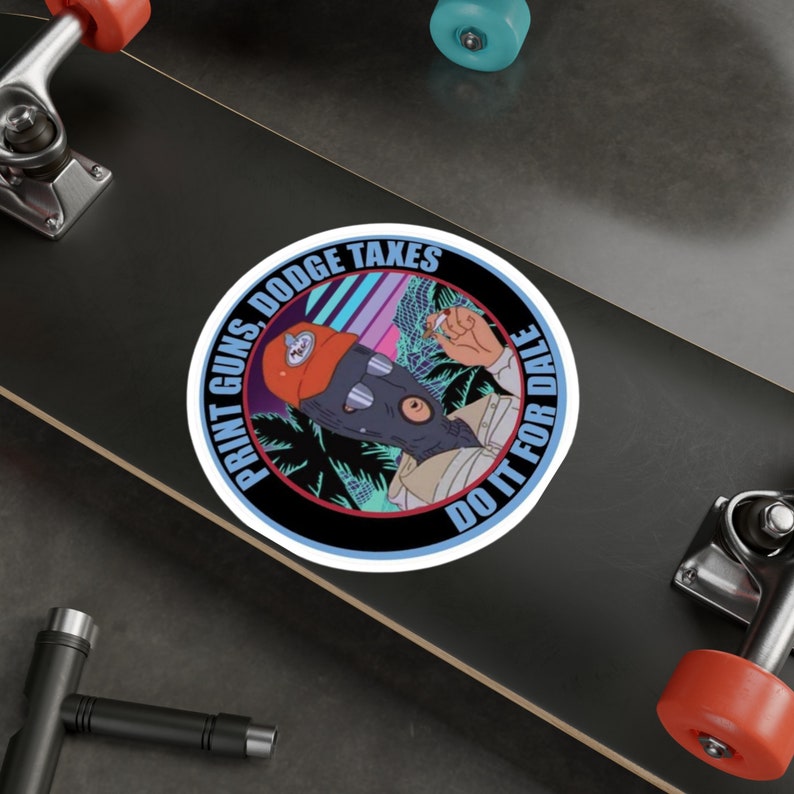 Do It for Dale Kiss-cut Vinyl Decals - Etsy