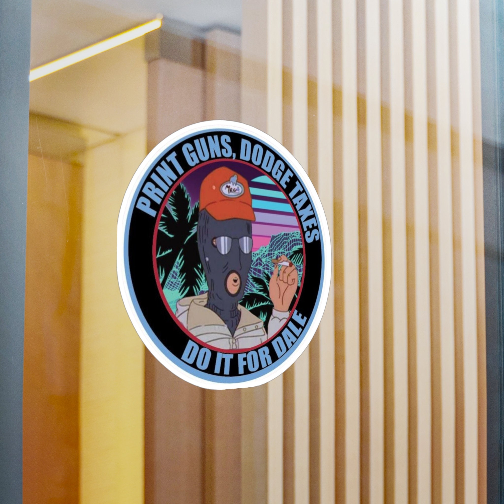 Do It for Dale Kiss-cut Vinyl Decals - Etsy