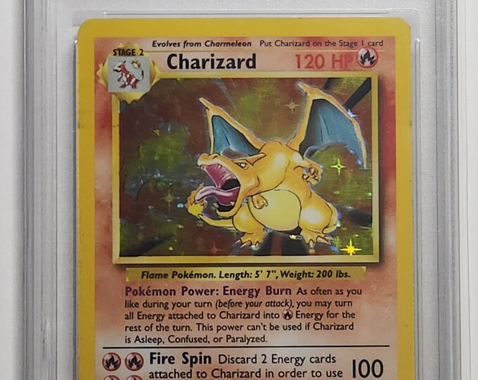 Charizard 1999 Base Set Holo 4/102 DEGREE XLNT6 - Etsy